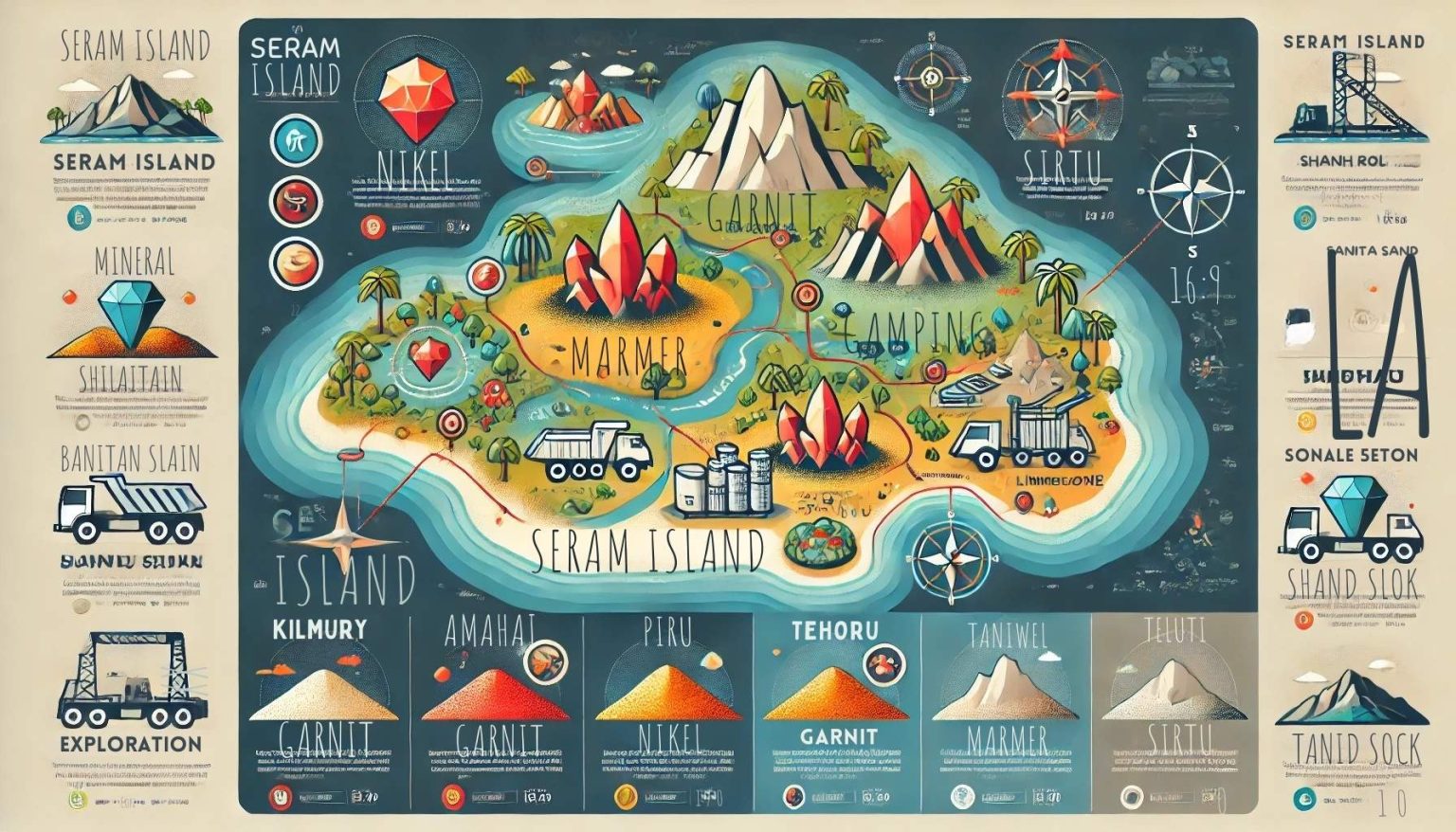 Pulau Seram: Harta Karun di Bawah Tanah, Antara Harapan dan Tantangan ...