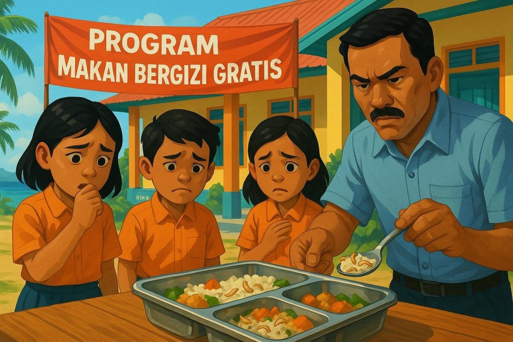 Belatung dalam Piring Siswa: Alarm Gizi dan Integritas Program MBG - Jejak Maluku